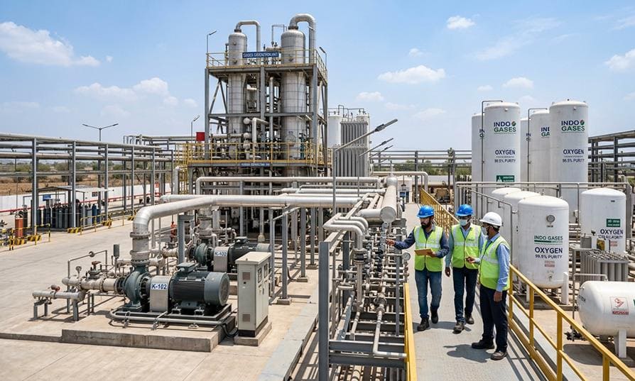 Oxygen Gas Plant in India, Oxygen & Nitrogen Plant Cost Guide